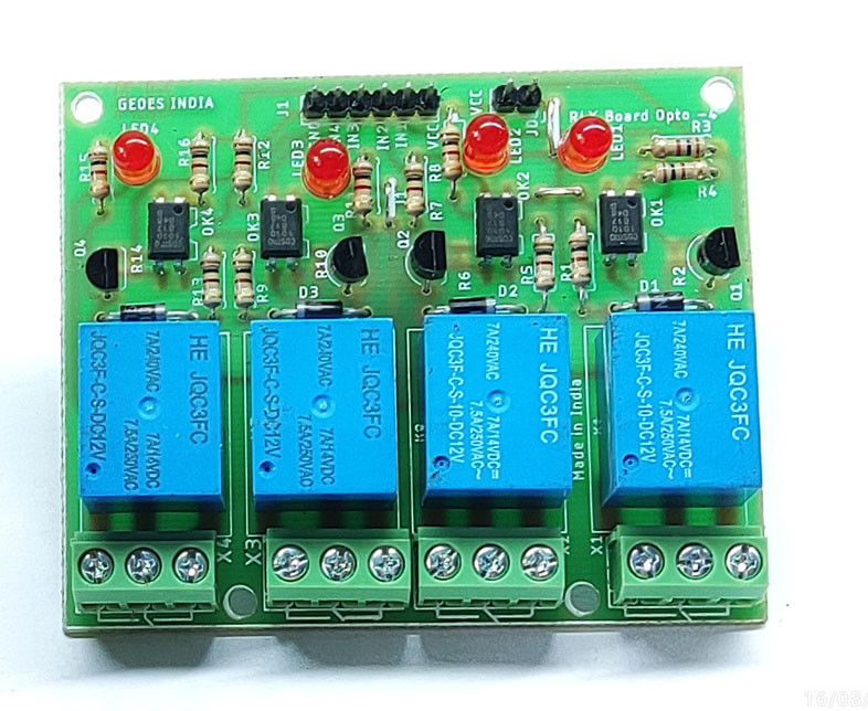 Relay & Switch Module | Module Boards | 4 channel Relay Module 5V with ...